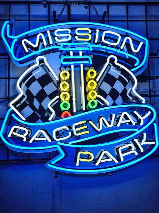 Mission Raceway Neon